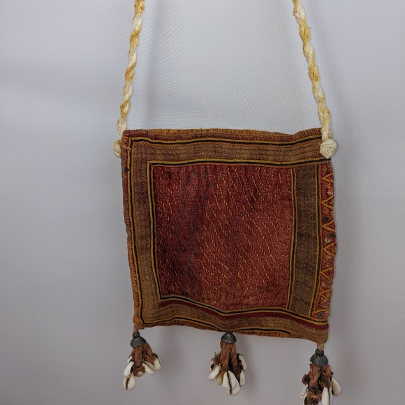 Thailand | Bags | Thailand Hill Tribe Hand Woven Conch Shells Bag ...